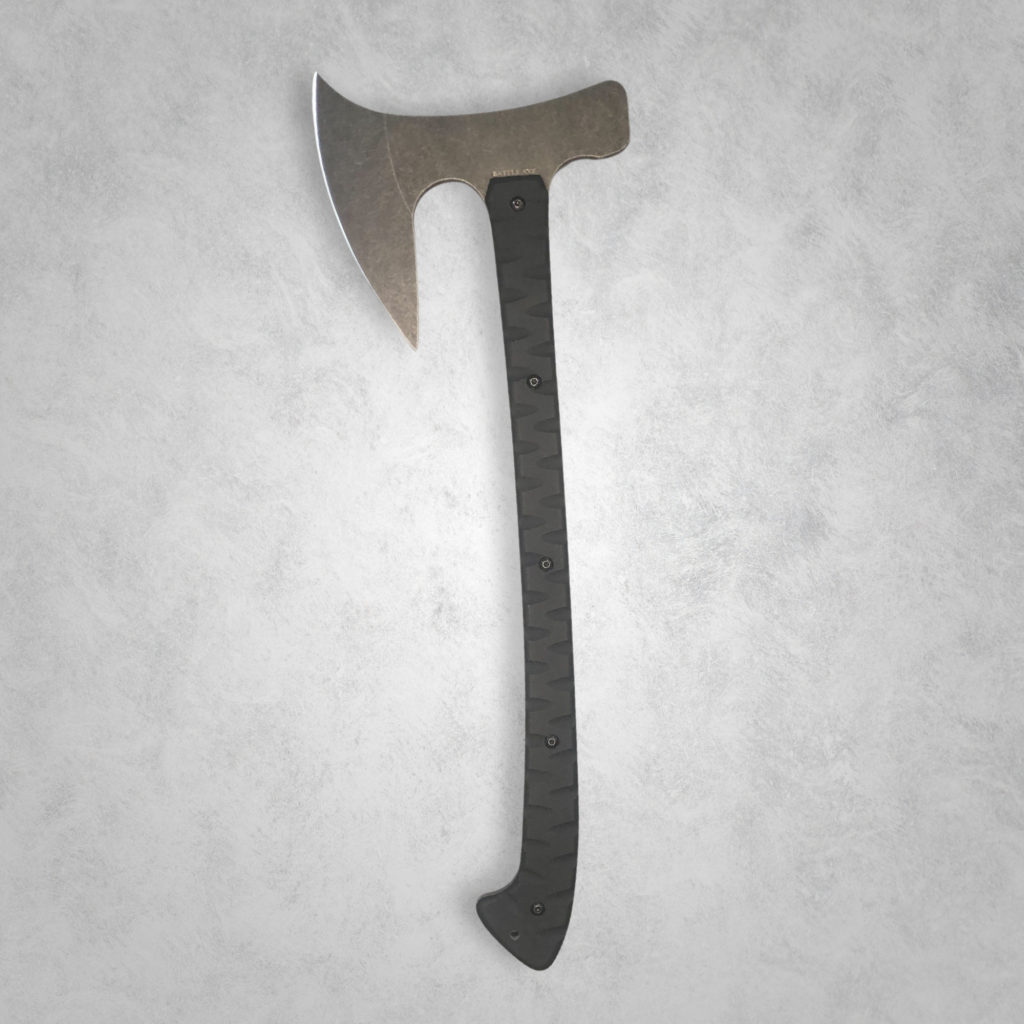 Pre-Order: Amtac Blades Battle Axe with Black Stonewash and Black ...